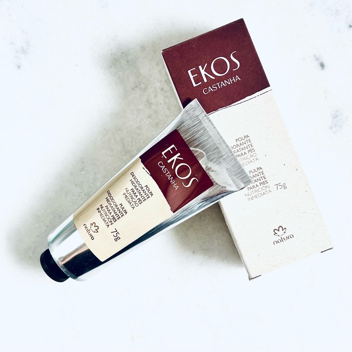 EKOS Castanha Polpa Desodorante Hidratante para os Pés from Natura - Vegan Product Reviews ...