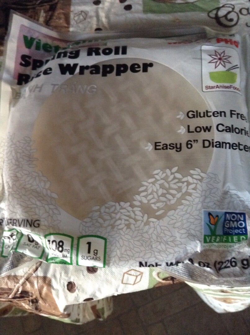 Vietnamese Spring Roll Rice Wrapper from StarAniseFoods - Vegan Product ...