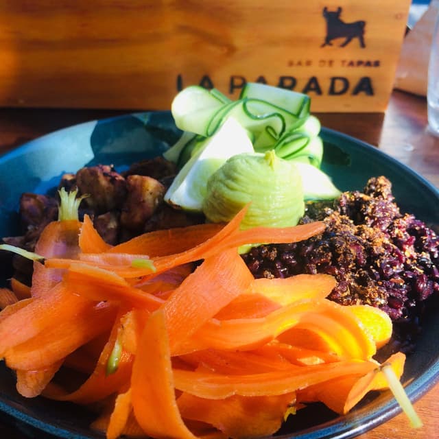 Vegan poke bowl at La Parada Century City, Cape Town - Vegan Dish ...
