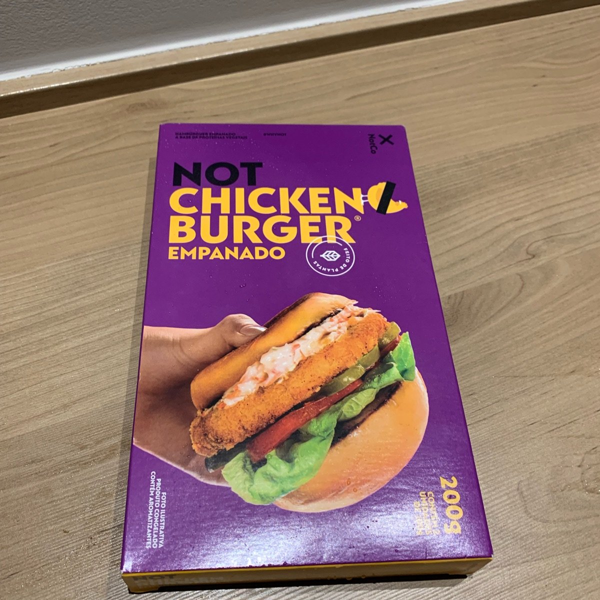 Not Chicken Burger Empanado from NotCo - Vegan Product Reviews ...