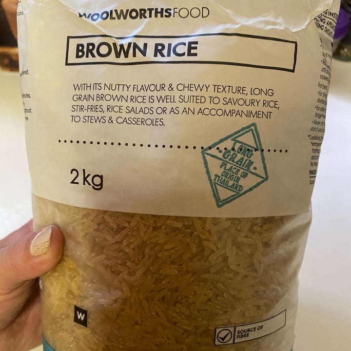 Woolworths Food Brown rice long grain Review | abillion