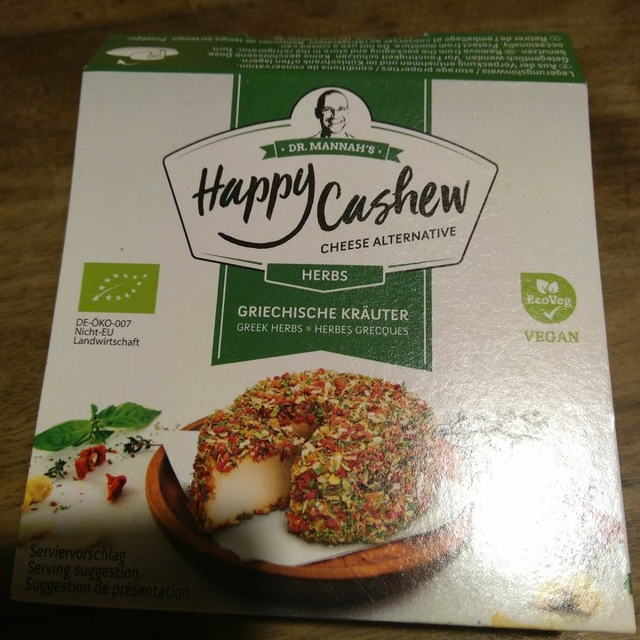 Dr. Mannah's Happy Cashew Cheese Alternative Greek Herbs Griechische ...