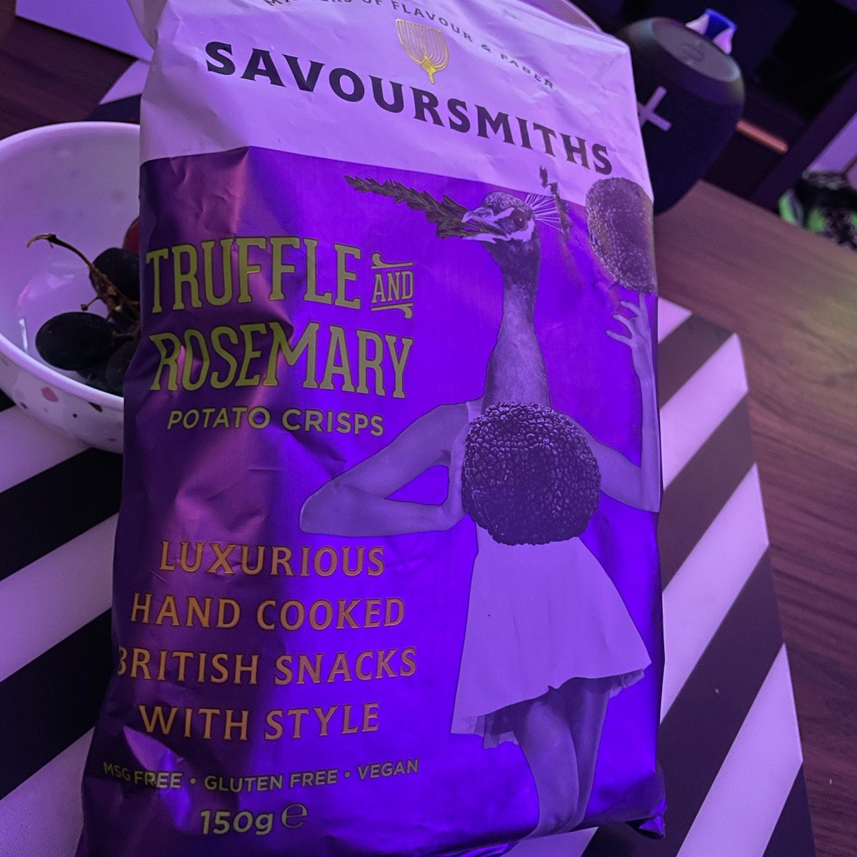 Savoursmiths Truffle And Rosemary Potato Crisps Reviews | abillion
