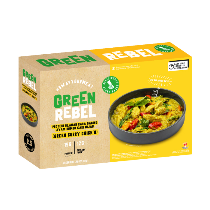 Green Rebel Green Curry Chick’n from Green Rebel Foods - Vegan Product ...