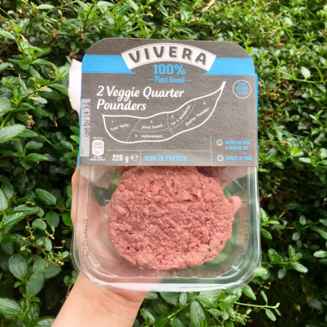 Veggie quarter pounder from Vivera - Vegan Product Reviews & Ratings ...