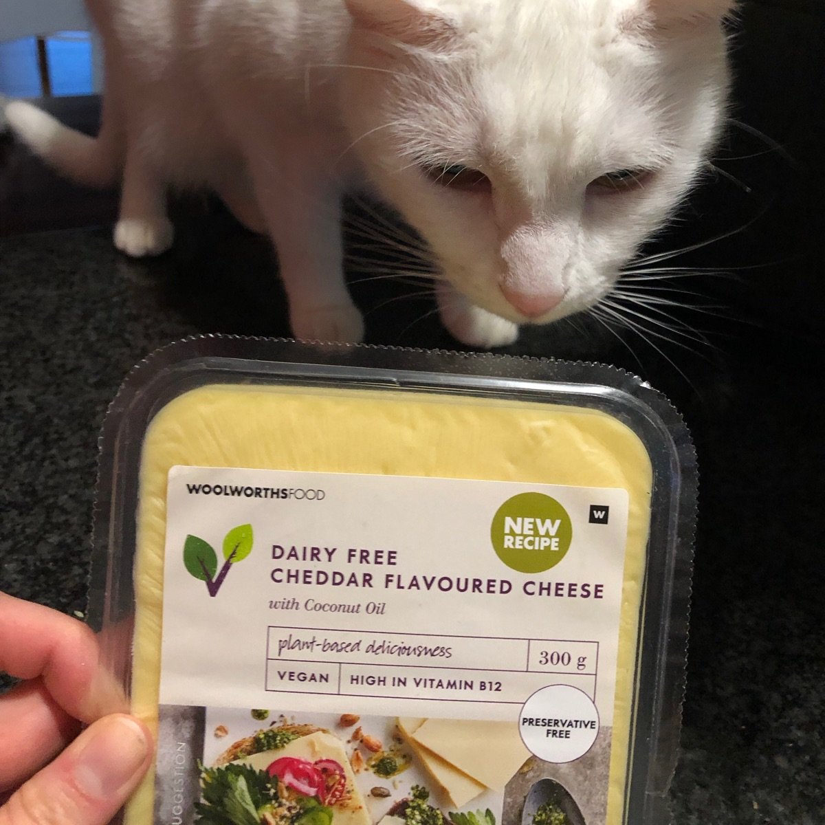 Dairy Free Cheddar Flavoured Cheese from Woolworths Food - Vegan ...