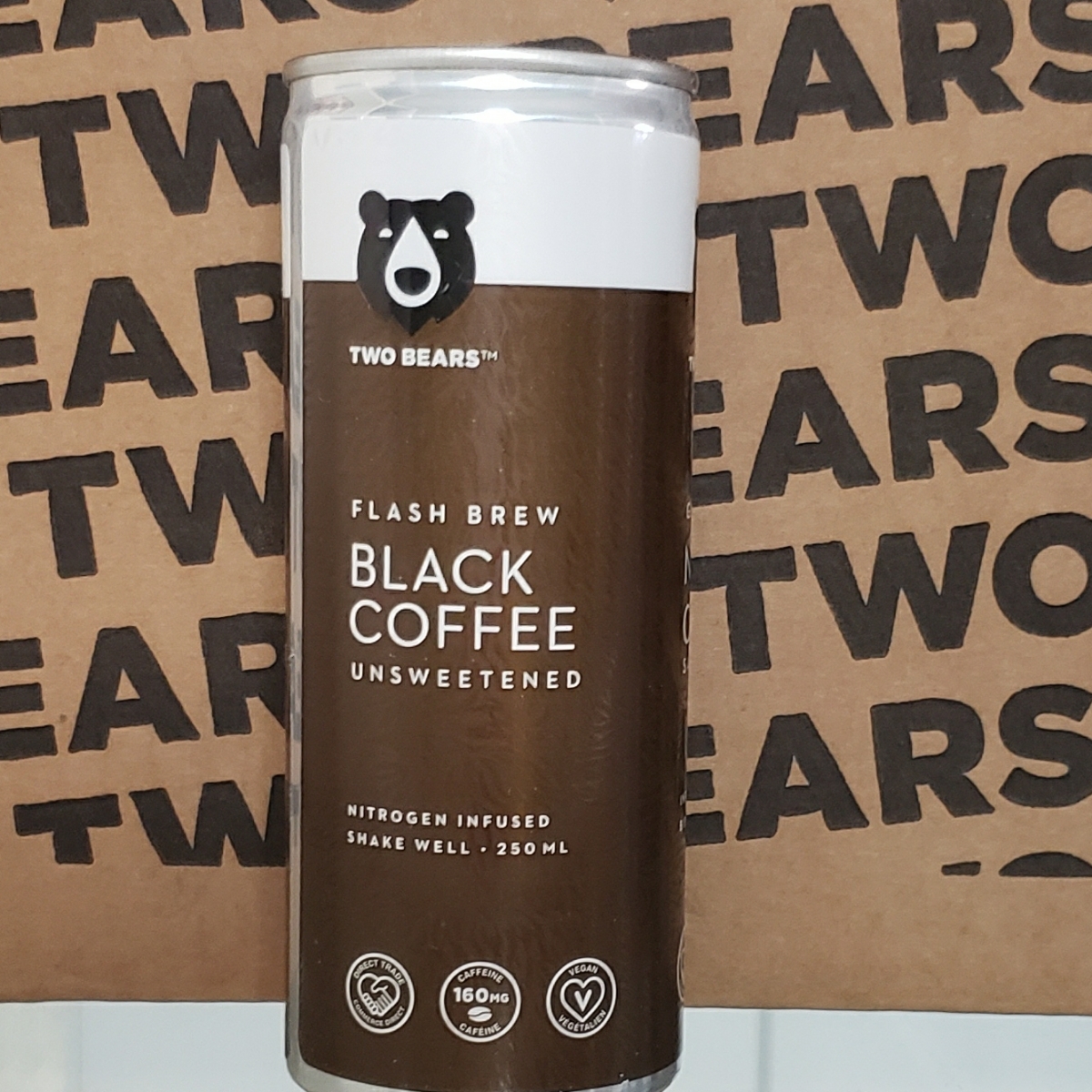 Flash Brew Black Coffee Unsweetened from Two Bears - Vegan Product ...