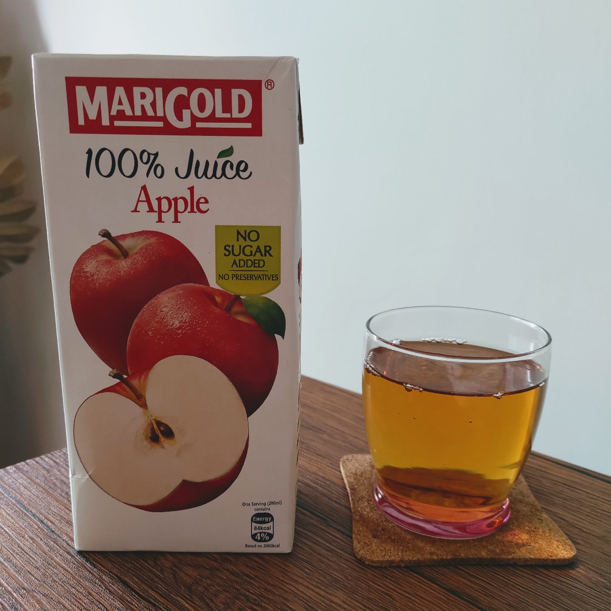 100% Apple Juice from Marigold Health Foods - Vegan Product Reviews ...