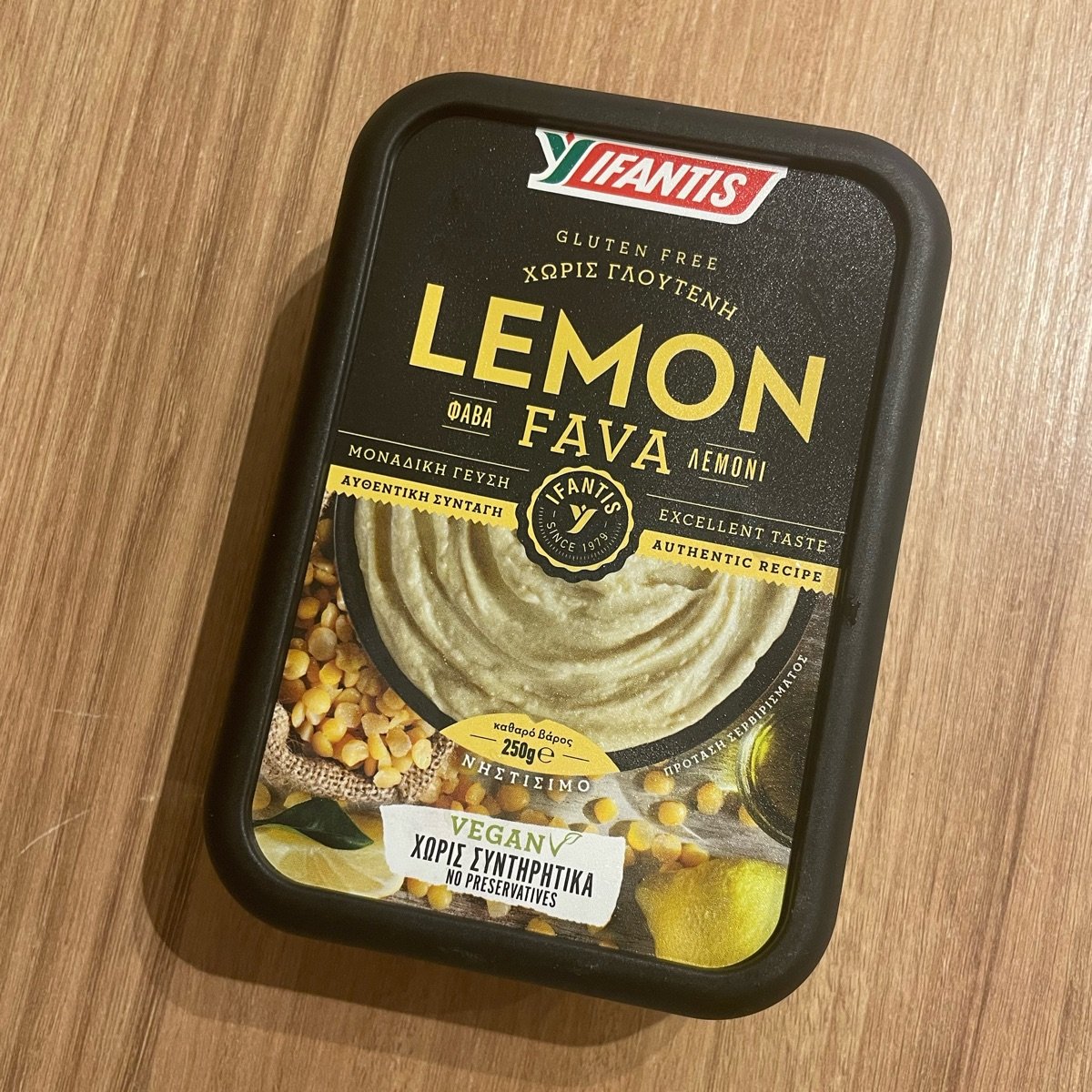 Lemon Fava Spread from Ifantis - Vegan Product Reviews & Ratings | abillion