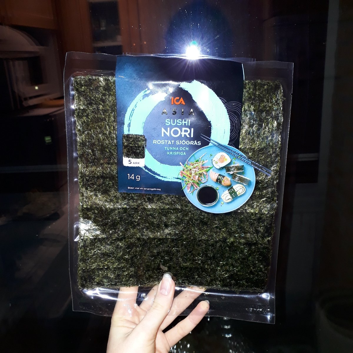 Sushi nori from ICA - Vegan Product Reviews & Ratings | abillion