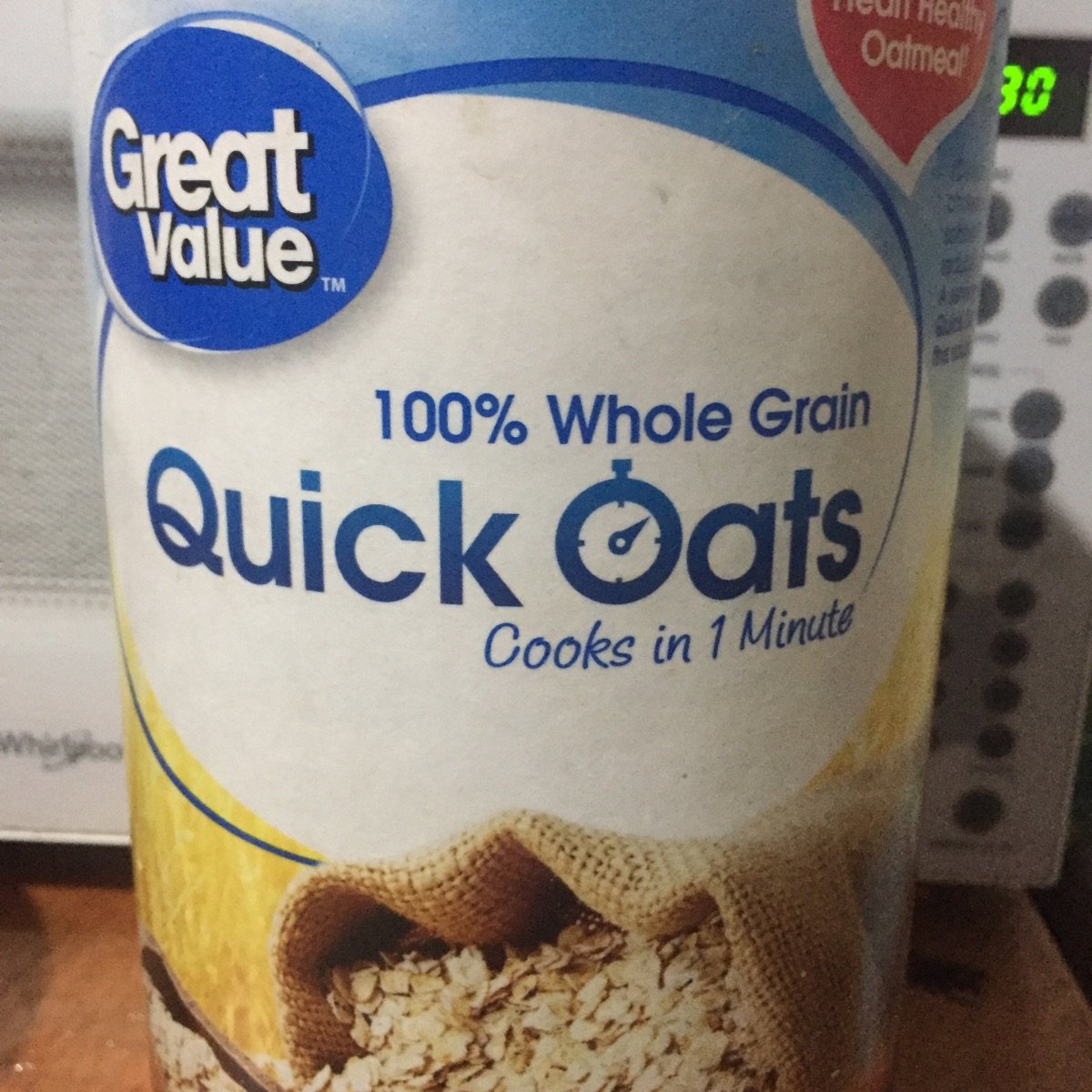Quick oats from Great Value - Vegan Product Reviews & Ratings | abillion