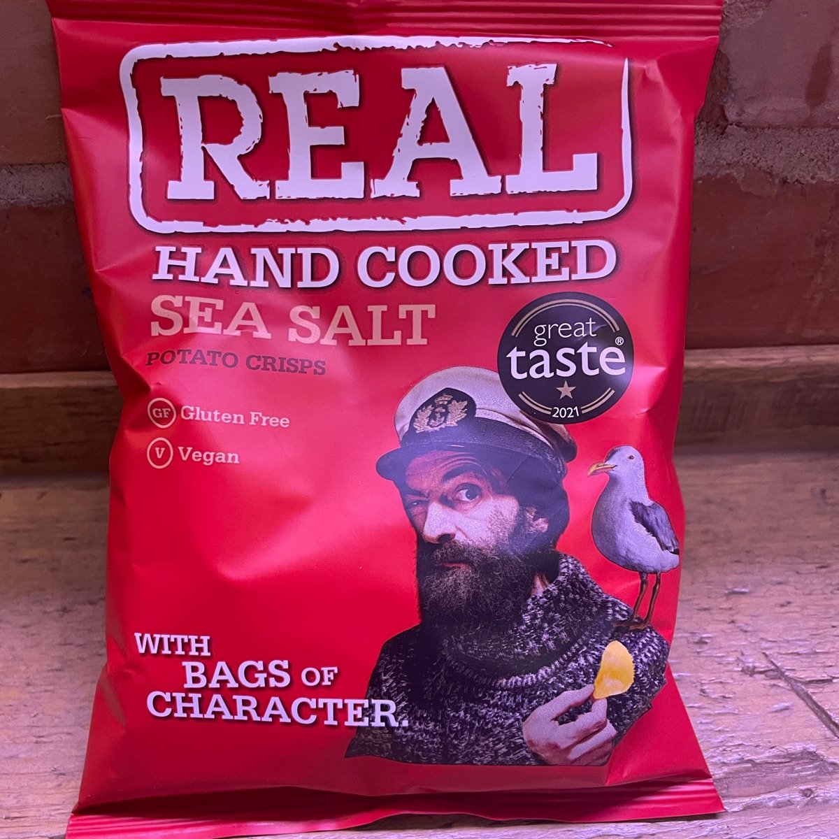 sea salt potato crisps from real hand cooked - Vegan Product Reviews ...