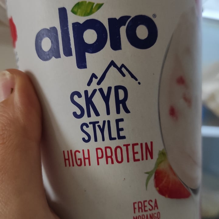 Alpro Fresa Morango Soja Skyr Style High Protein Review | abillion