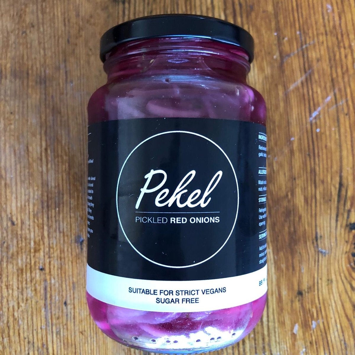 Pickled Red Onions from Pekel foods - Vegan Product Reviews & Ratings ...