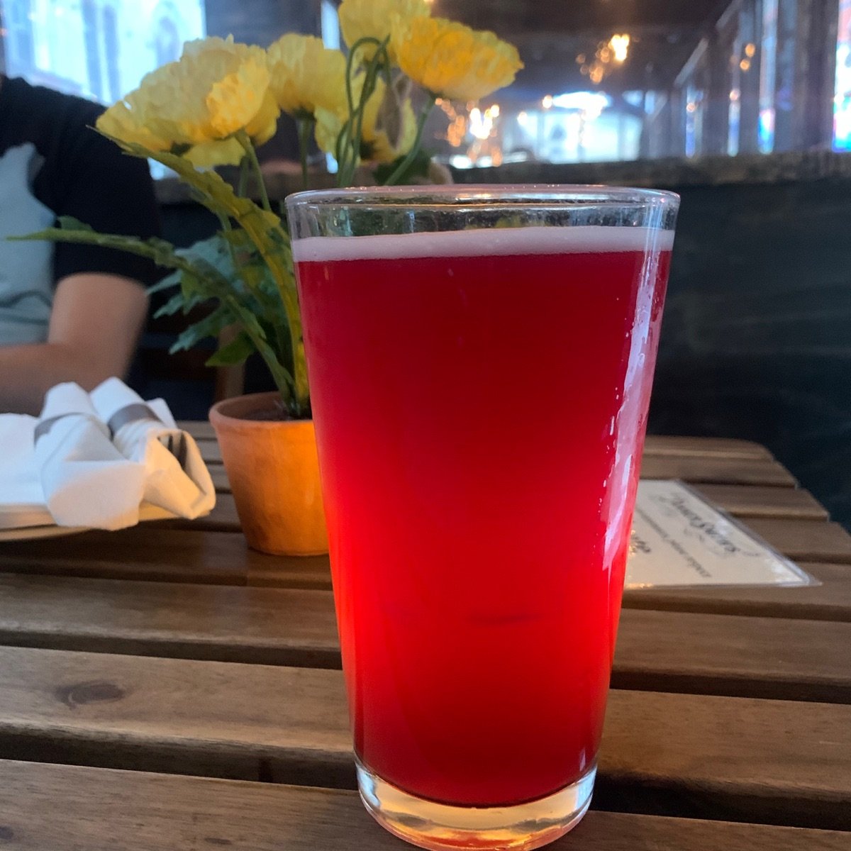 Kim Hibiscus Sour Lager from Singlecut beersmiths - Vegan Product ...