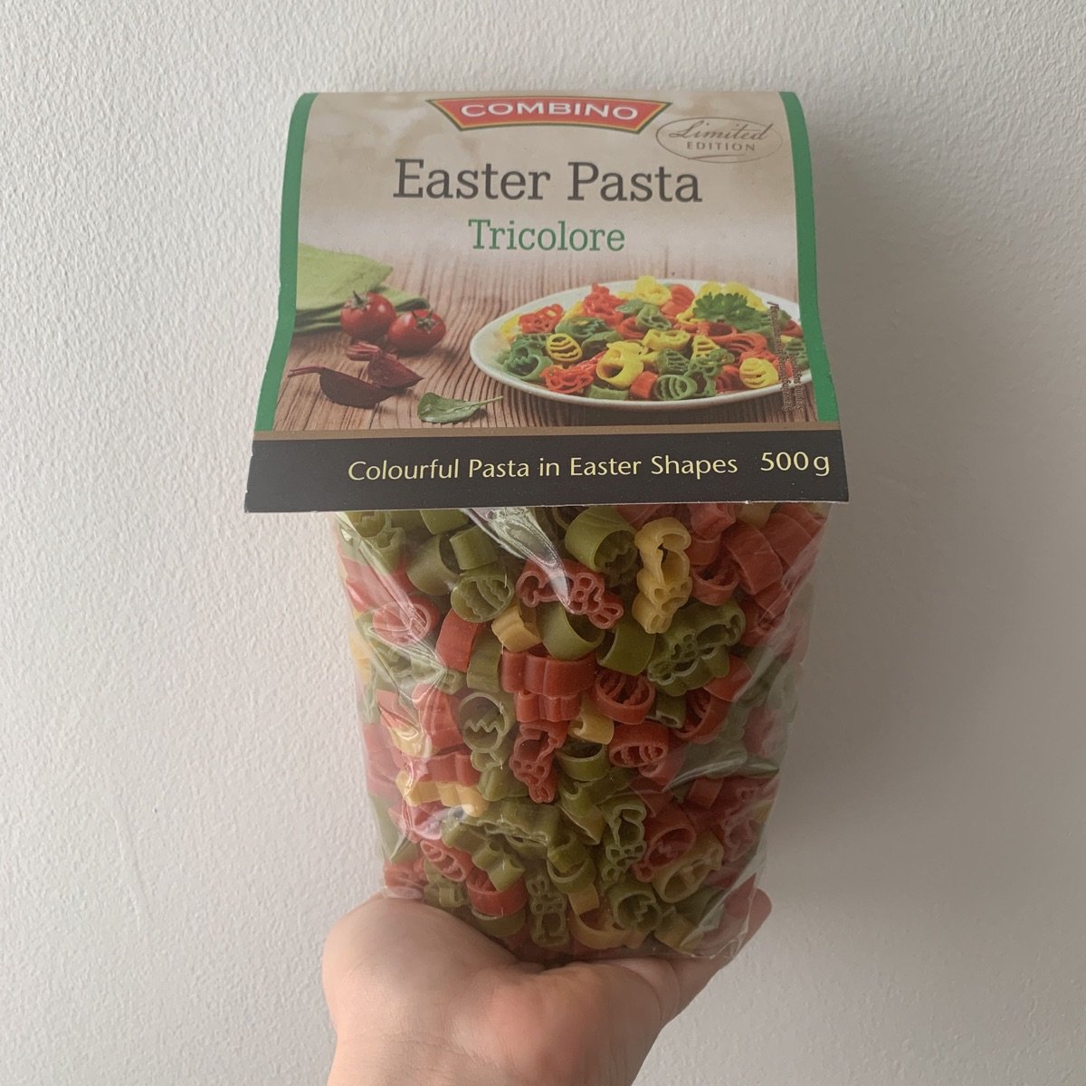 Easter pasta tricolore from Combino - Vegan Product Reviews & Ratings ...