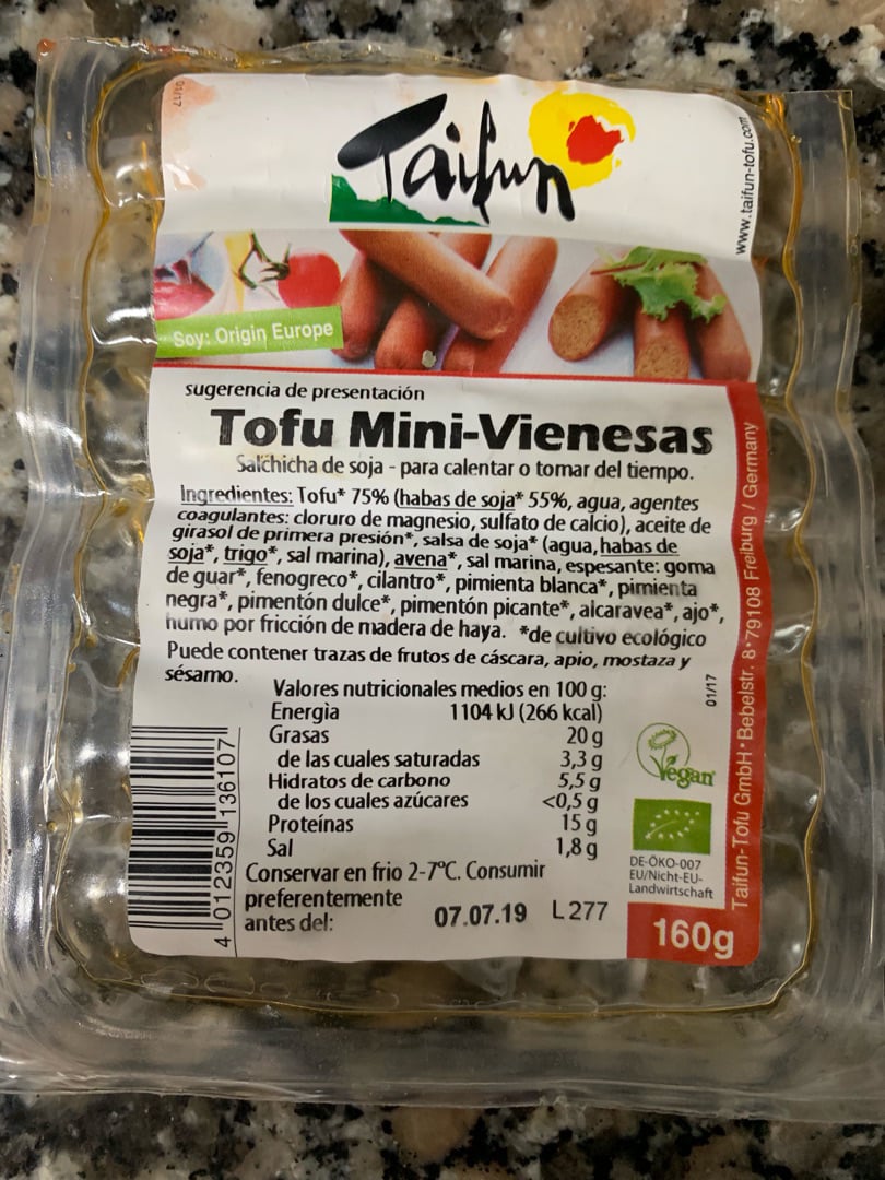 Tofu mini vienesas from Taifun - Vegan Product Reviews & Ratings | abillion