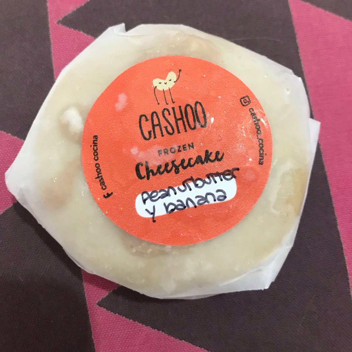 Cashoo Cocina Frozen cheesecake peanut butter Reviews | abillion