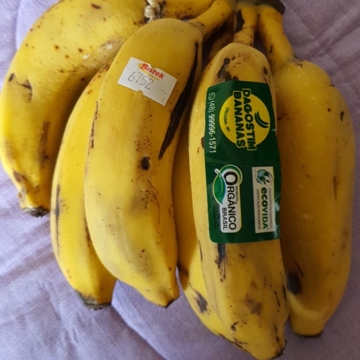 Banana Orgânica from Dagostim bananas - Vegan Product Reviews & Ratings ...