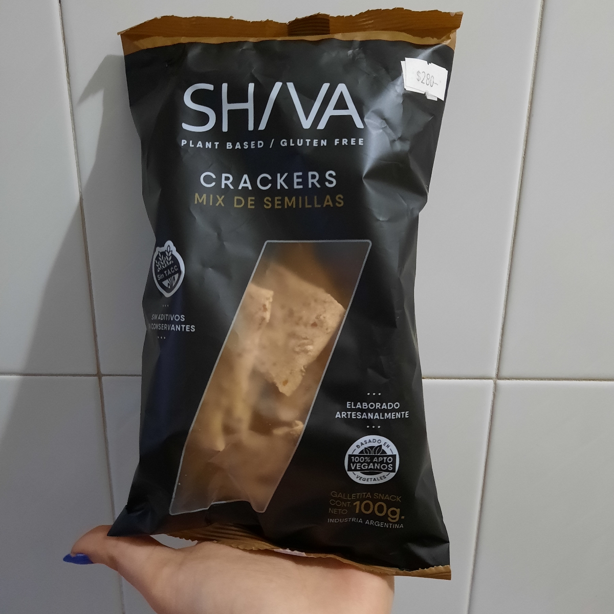 Crackers Mix De Semillas from Shiva - Vegan Product Reviews & Ratings ...