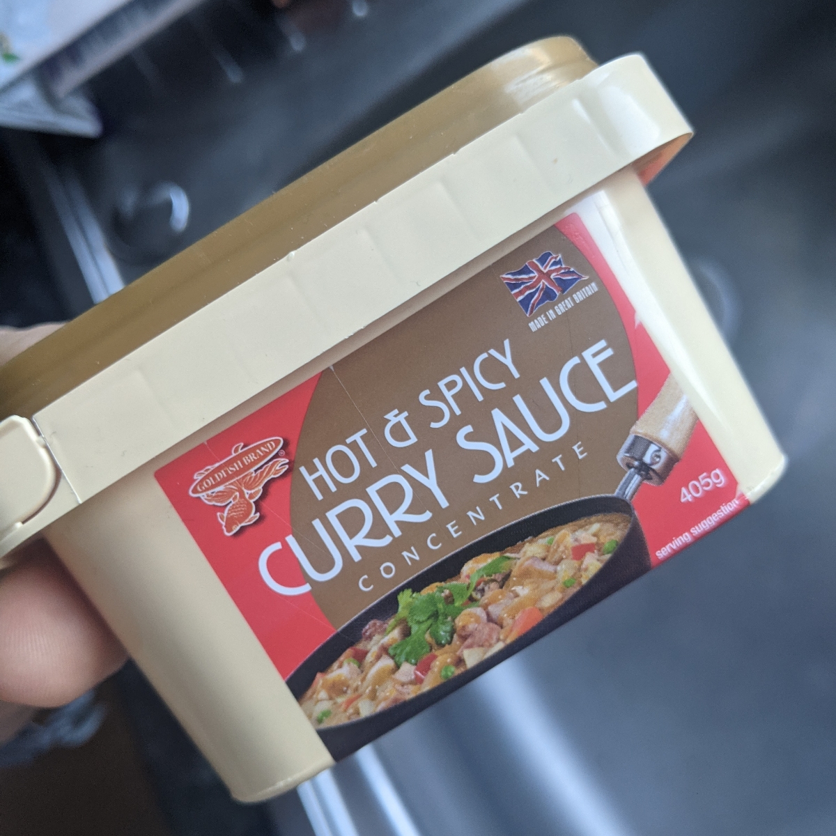 Hot & Spicy Curry Sauce Concentrate from Goldfish Brand - Vegan Product ...