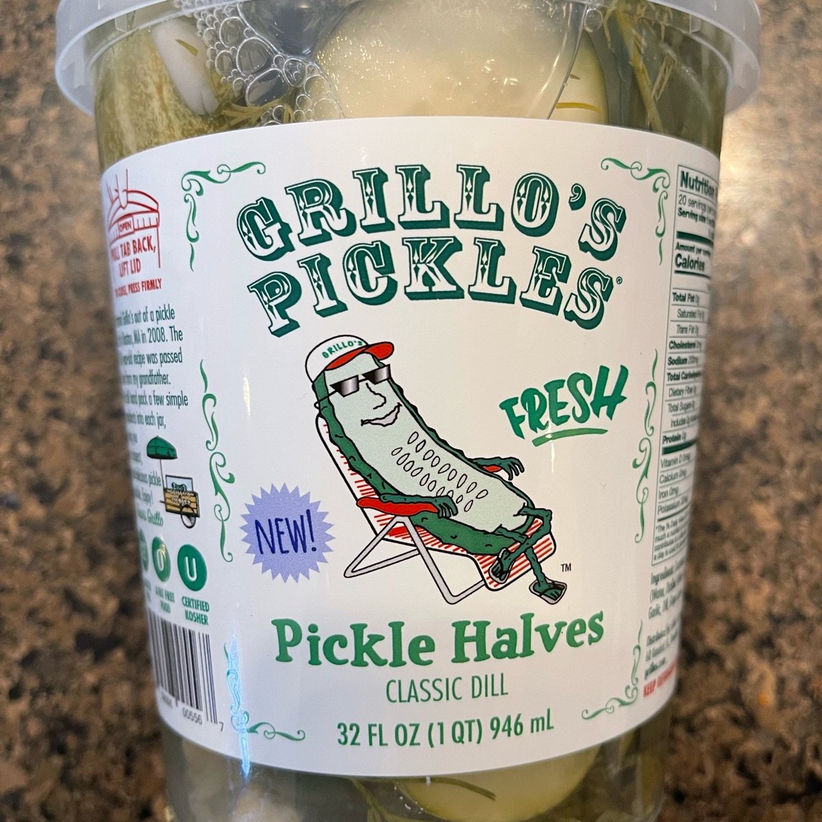 Grillo’s Pickles Pickle halves Reviews | abillion