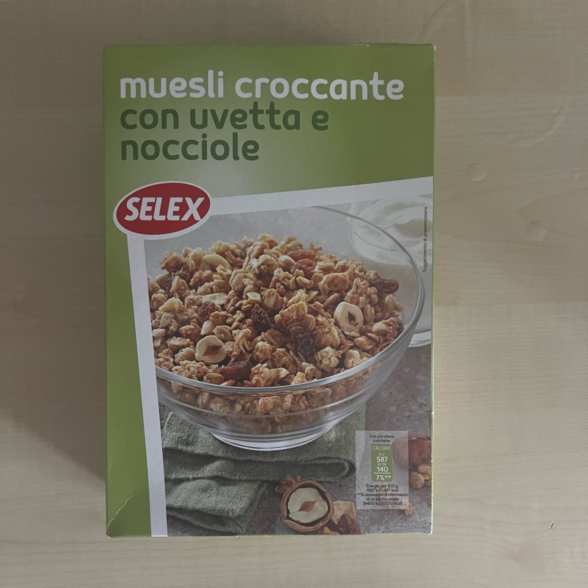 muesli croccante from Selex - Vegan Product Reviews & Ratings | abillion