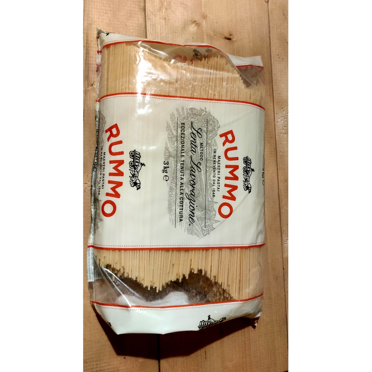 Spaghetti lenta lavorazione 3 Kg from Rummo - Vegan Product Reviews ...