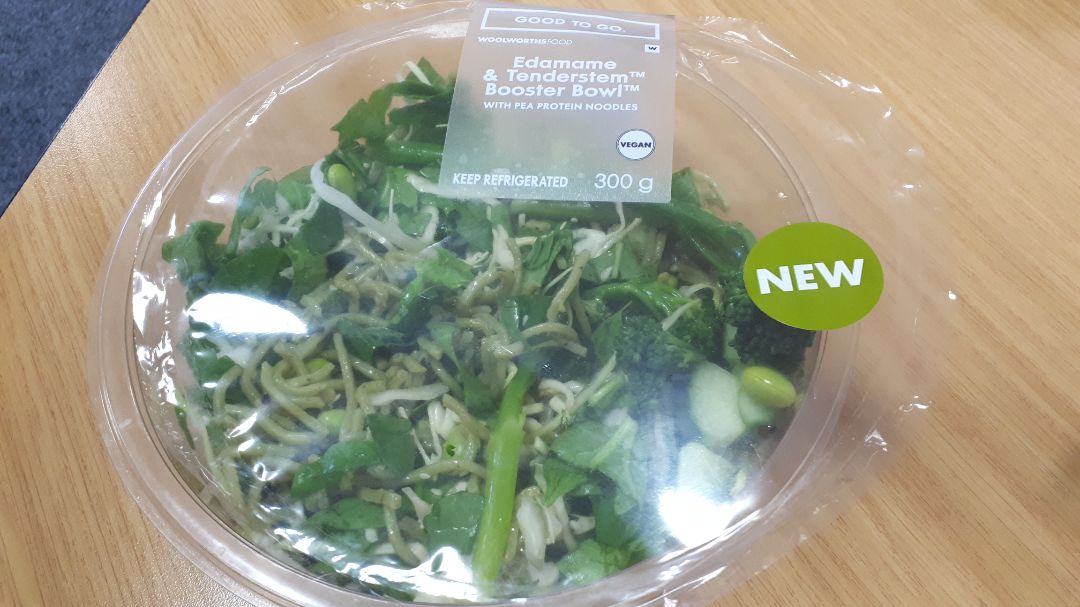Edamame and Tenderstem Booster Bowl from Woolworths Food - Vegan ...