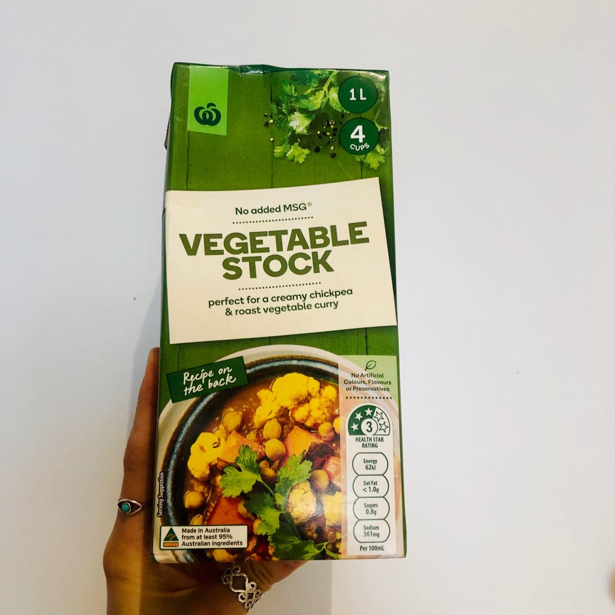 Vegetable Stock from Woolworths (Australia) - Vegan Product Reviews ...
