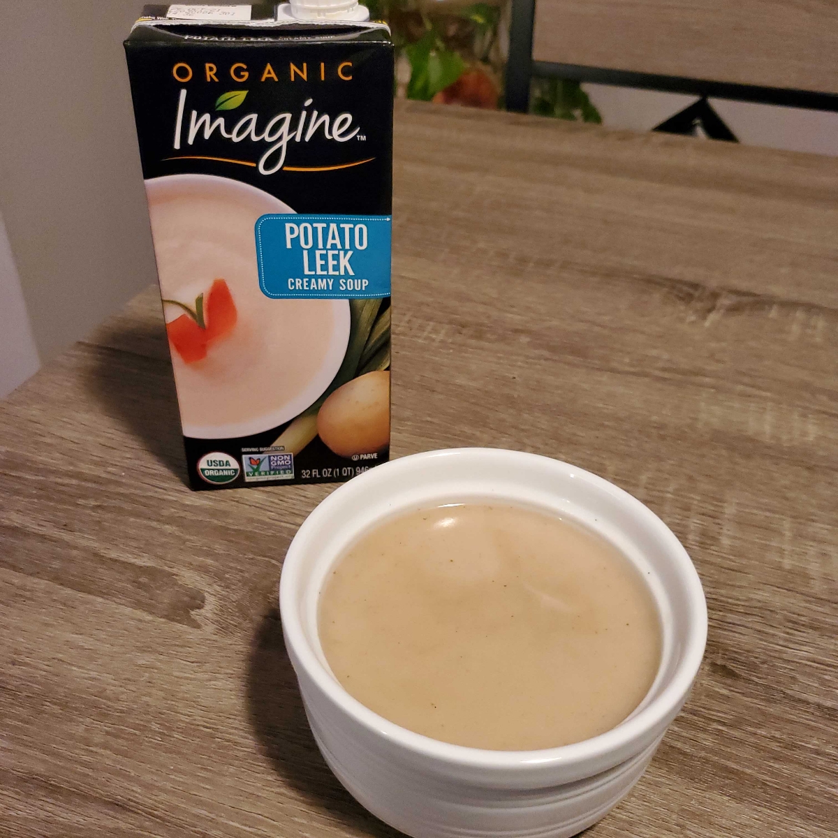 Potato Leek Creamy Soup from Imagine Foods - Vegan Product Reviews ...