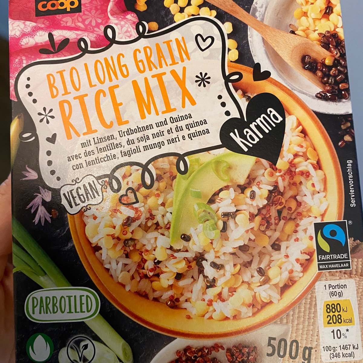 Bio Long Grain Rice Mix from Coop Karma - Vegan Product Reviews ...