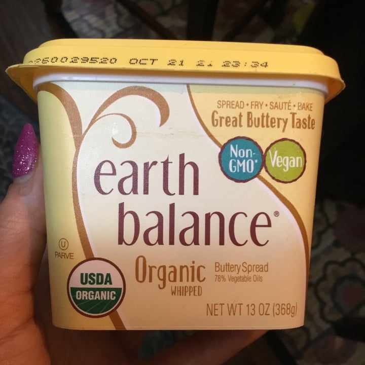 Earth Balance Organic Whipped Buttery Spread Review | abillion