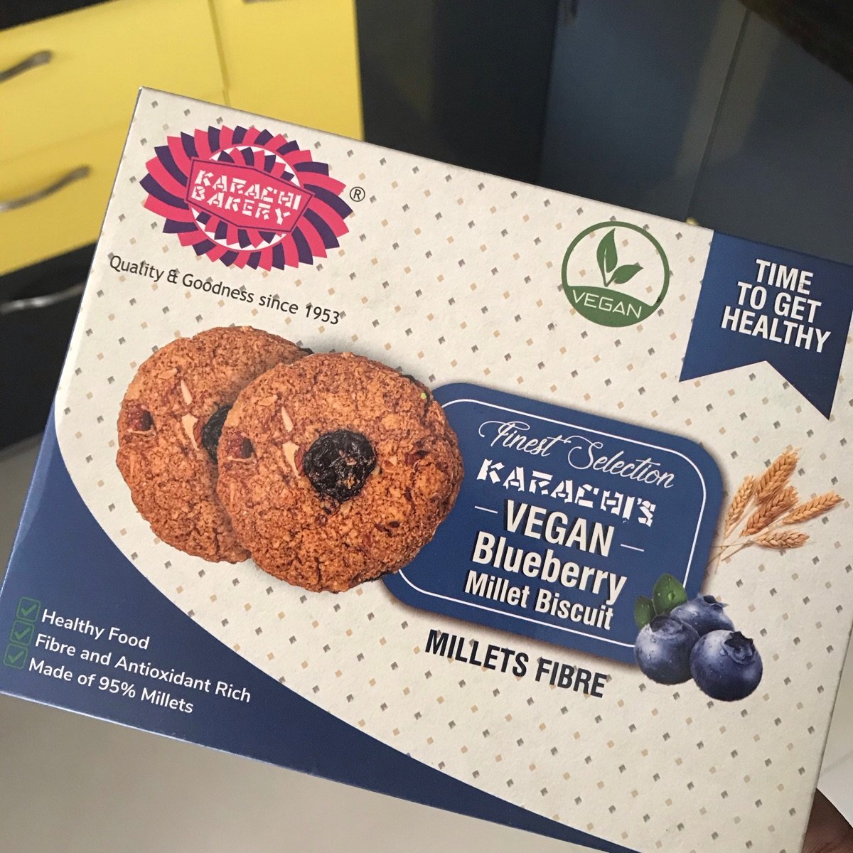 Blueberry Millet Biscuit from Karachi Bakery - Vegan Product Reviews ...