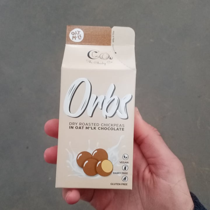 Orbs Dry Roasted Chickpeas In Oat M*lk Chocolate Review | abillion