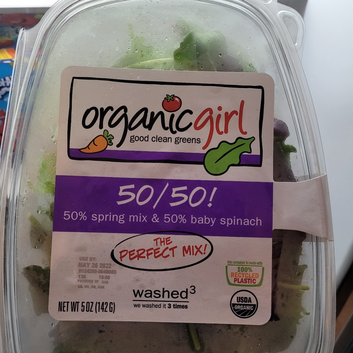 50/50 from Organic Girl - Vegan Product Reviews & Ratings | abillion