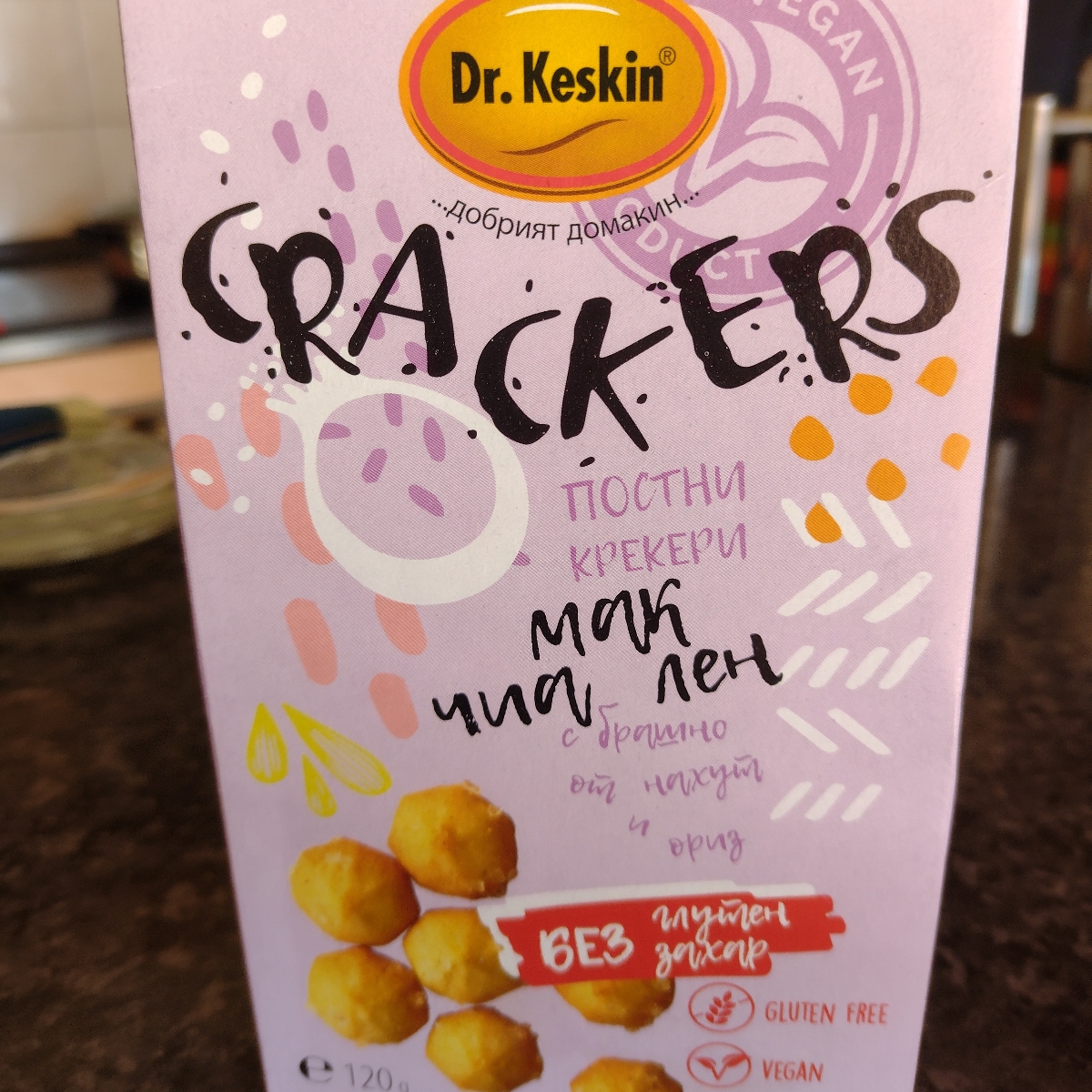 Crackers with seeds from Dr. Keskin - Vegan Product Reviews & Ratings ...