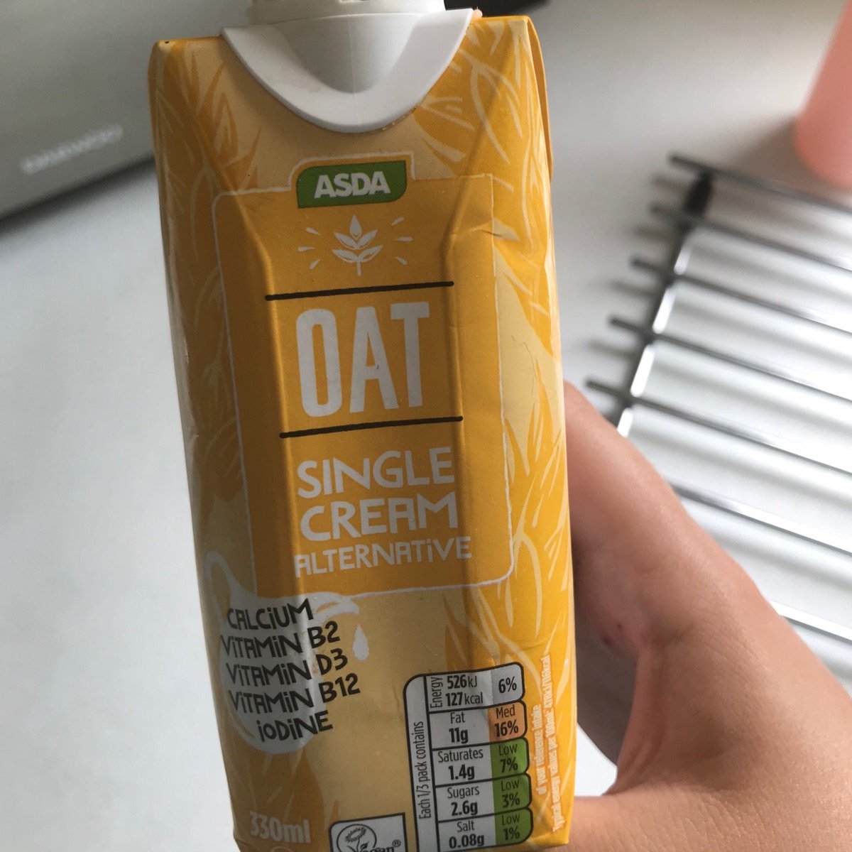 Oat single cream from ASDA - Vegan Product Reviews & Ratings | abillion