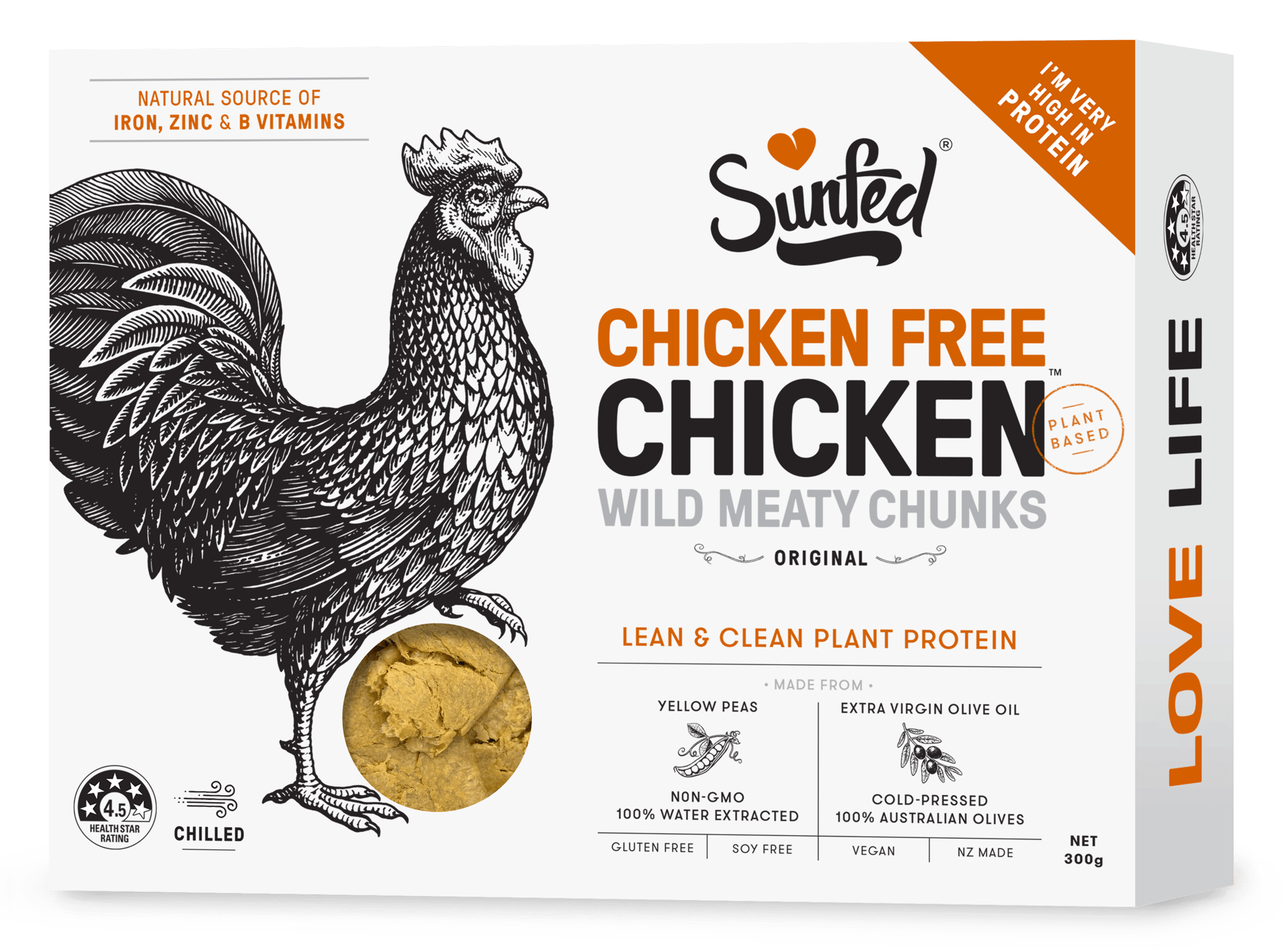 Sunfed Sunfed® Chicken Free Chicken™ Wild Meaty Chunks 评价 | abillion