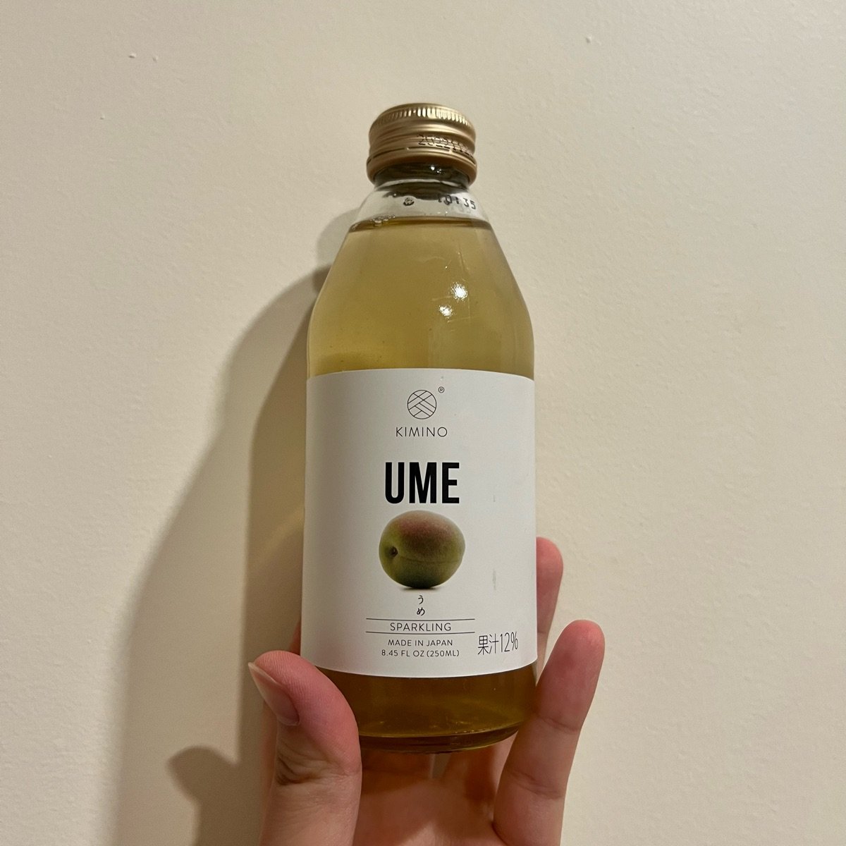 Ume Sparkling from Kimino - Vegan Product Reviews & Ratings | abillion