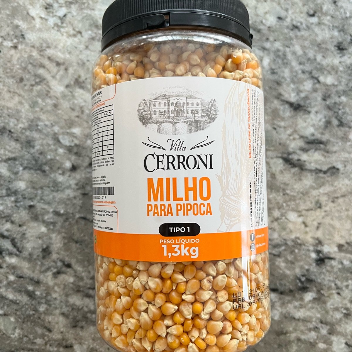 milho para pipoca from Villa Cerroni - Vegan Product Reviews & Ratings ...