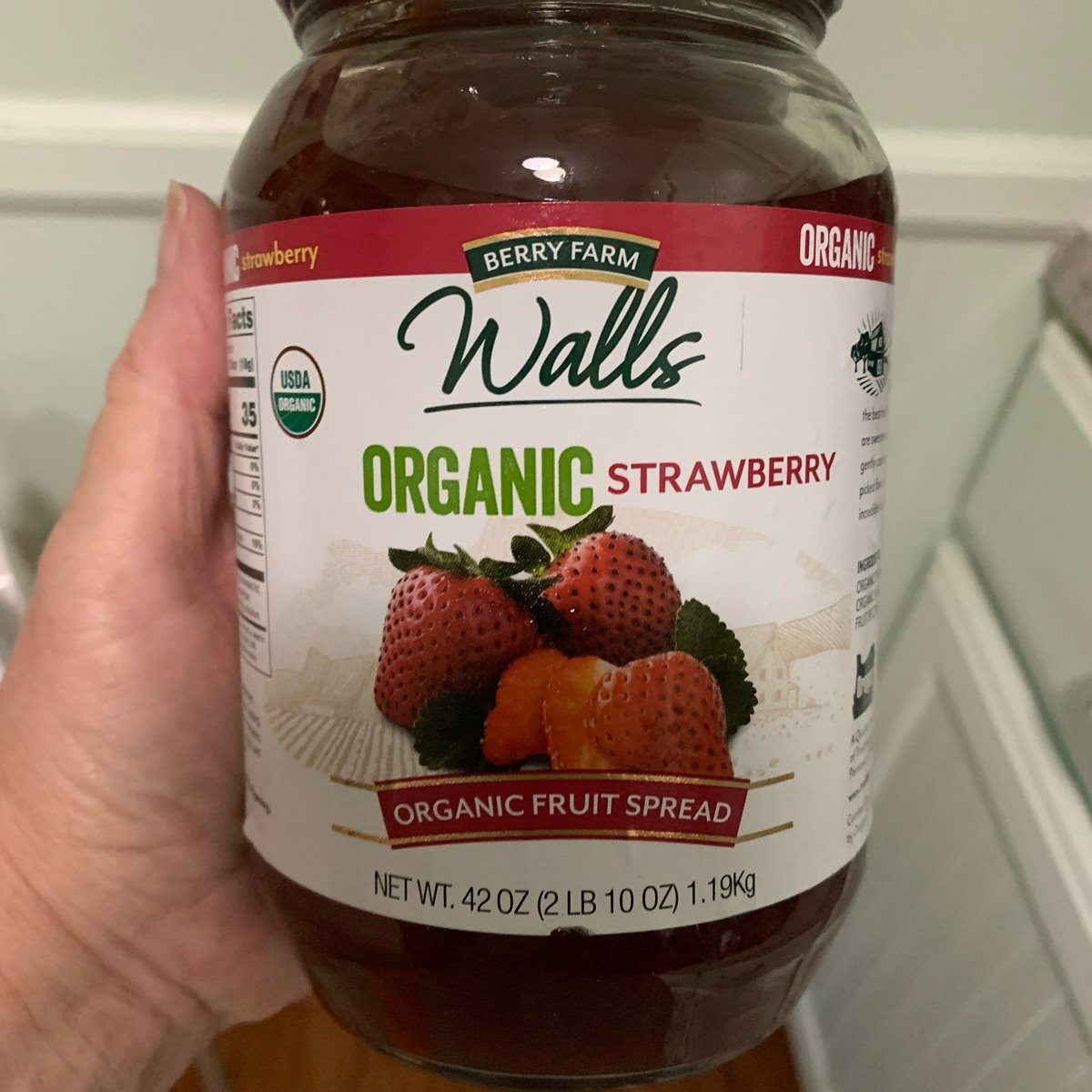 Organic Strwaberry Fruit Spead from Walls Berry Farm - Vegan Product ...