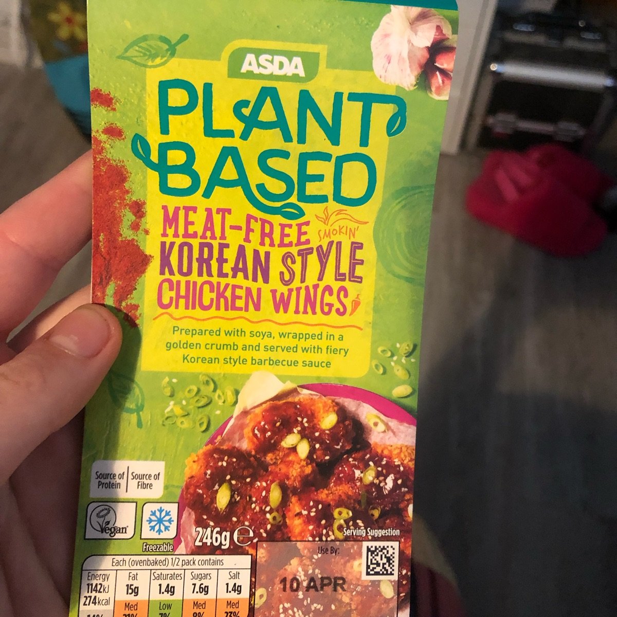 korean style chicken wings from Asda Plant Based - Vegan Product ...