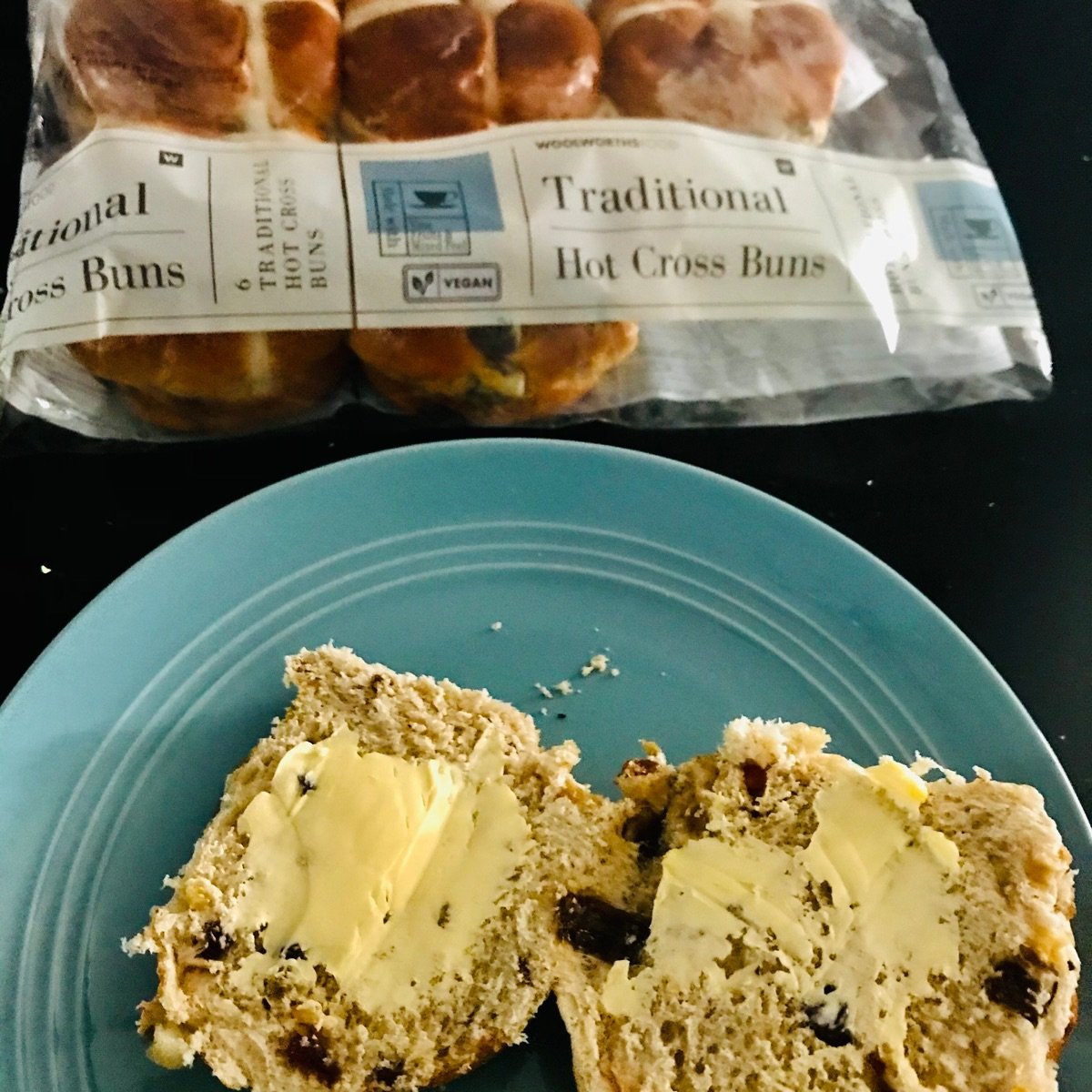 Woolworths Traditional Hot Cross Buns from Woolworths - Vegan Product ...