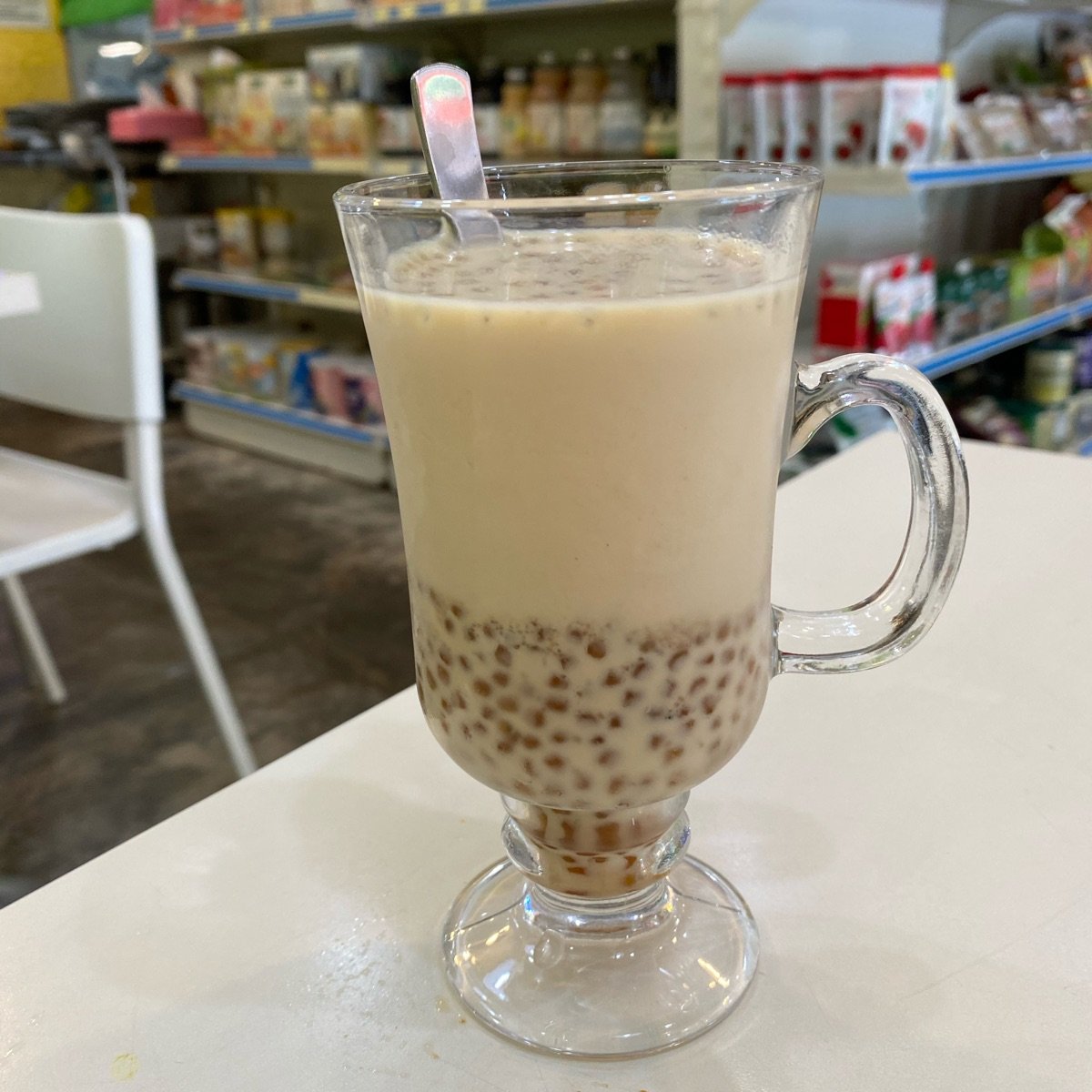 Sago gula melaka with Chia Seeds at Sunnychoice, Singapore - Vegan Dish ...