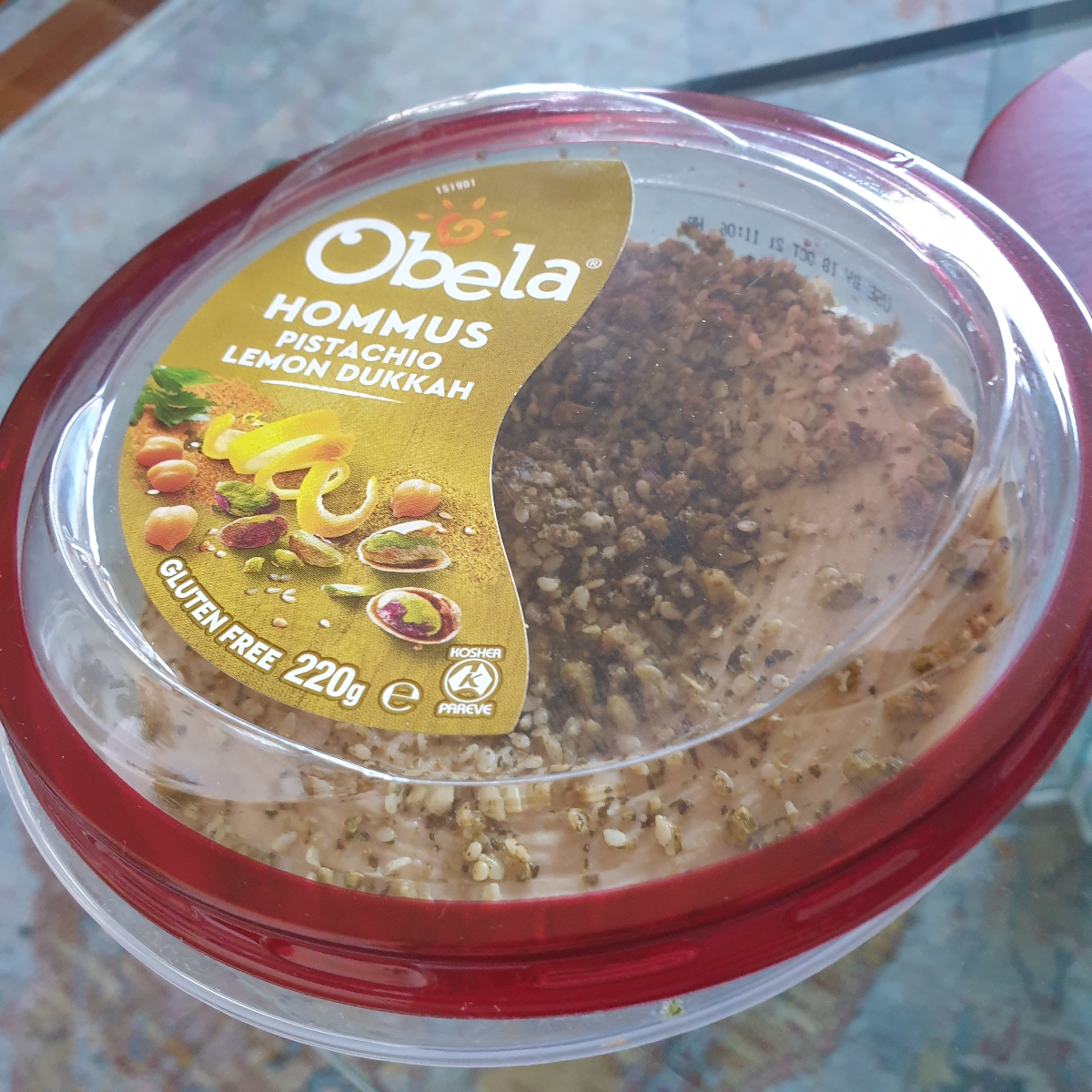 Hommus Pistachio Lemon Dukkah from Obela - Vegan Product Reviews ...