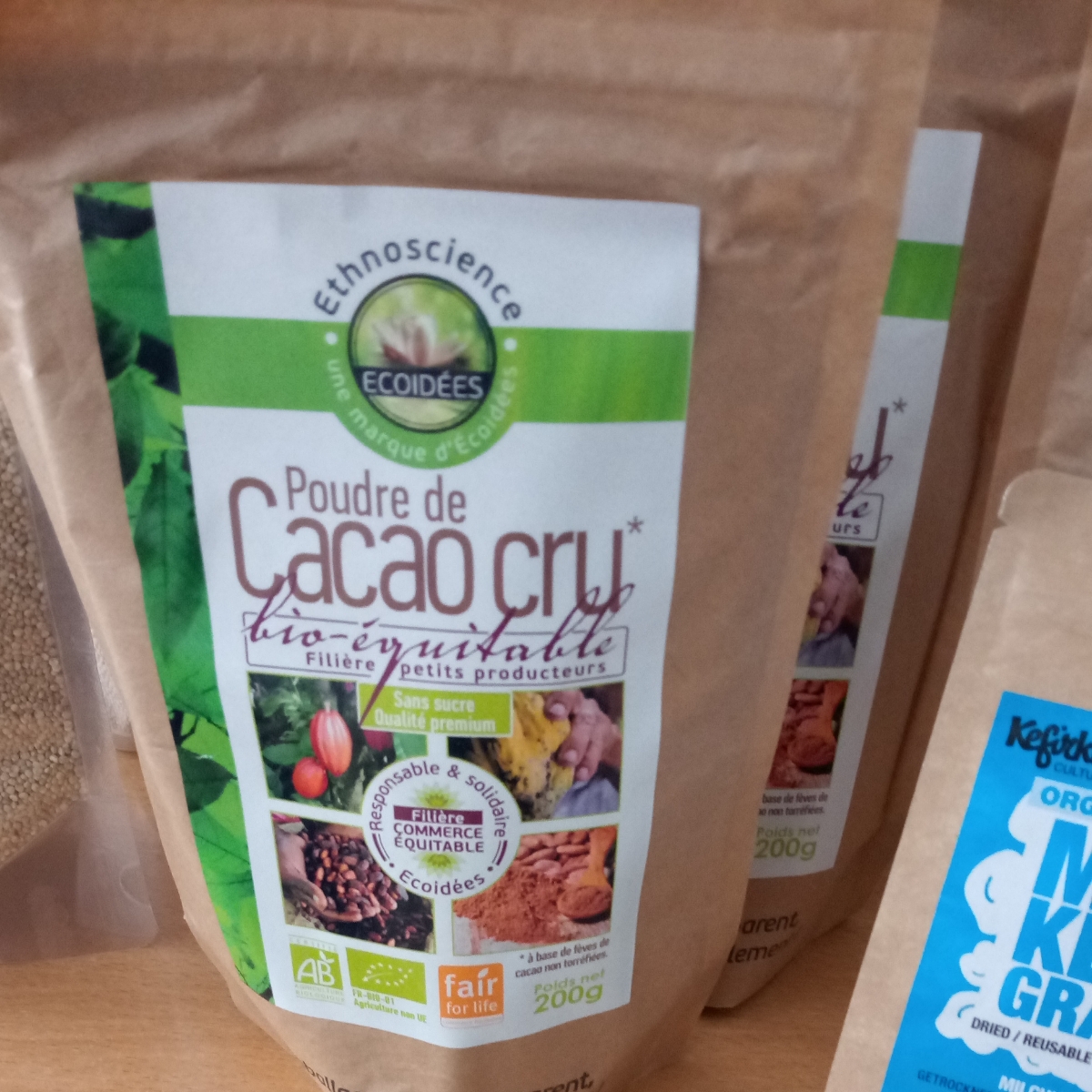 Poudre de cacao cru bio-equitable from Ecoidees - Vegan Product Reviews ...