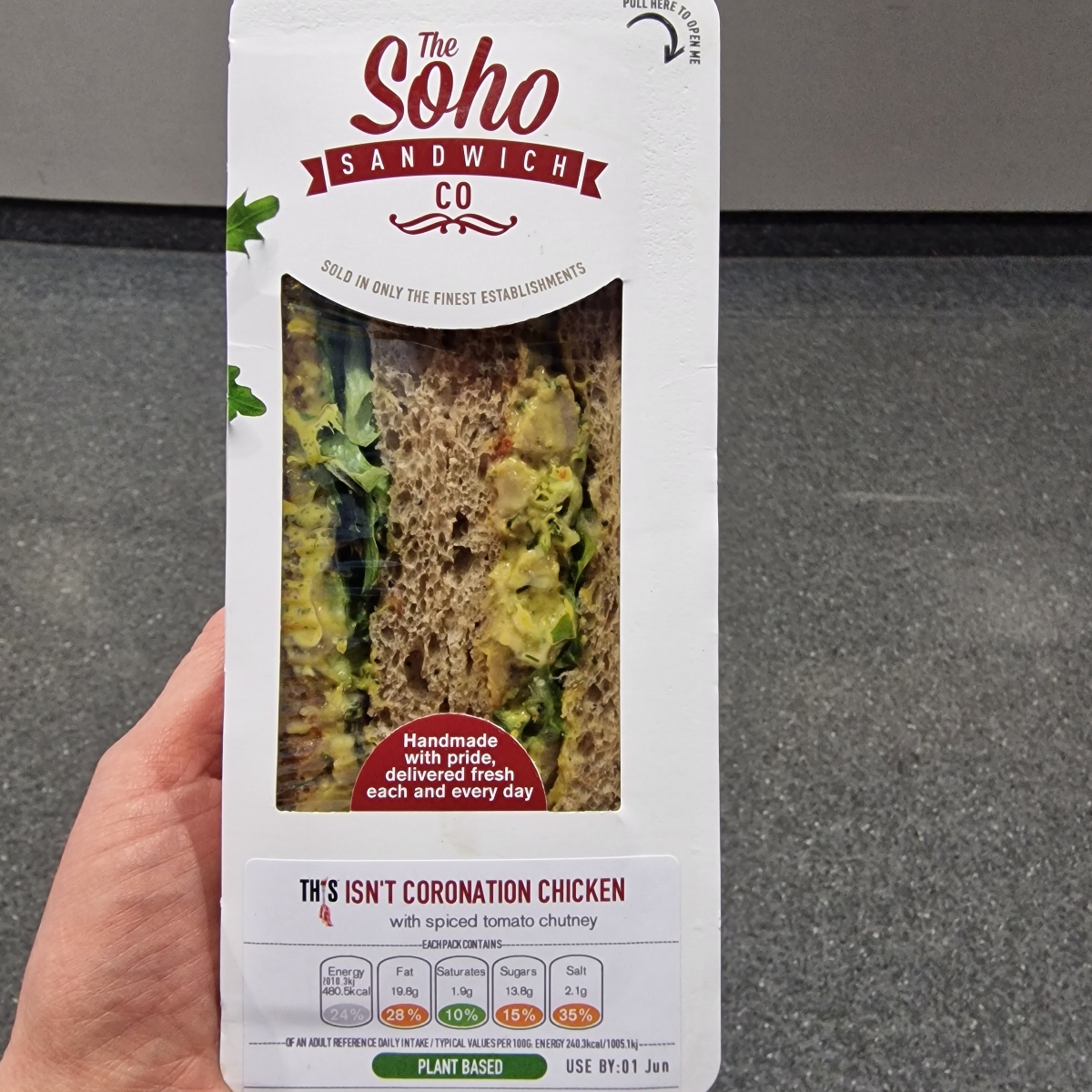 This Isn't Coronation Chicken from soho sandwich - Vegan Product ...