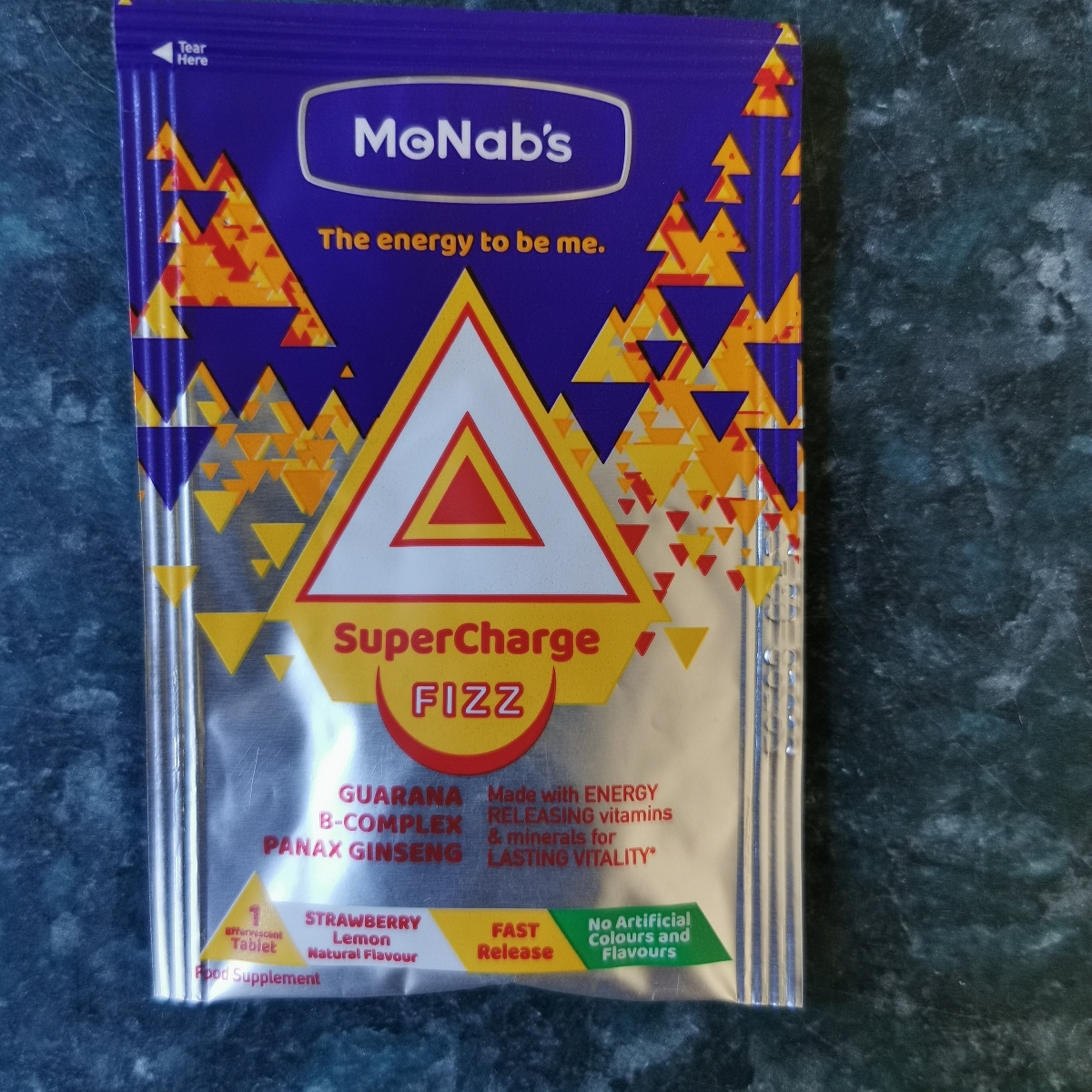 SuperCharge Fizz (Strawberry Lemon) from McNabs - Vegan Product Reviews ...