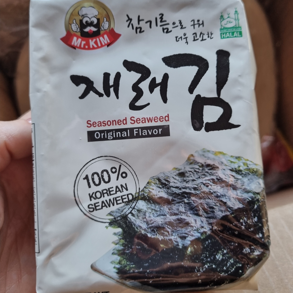Seasoned Seaweed - Original Flavor from Mr. KIM - Vegan Product Reviews ...